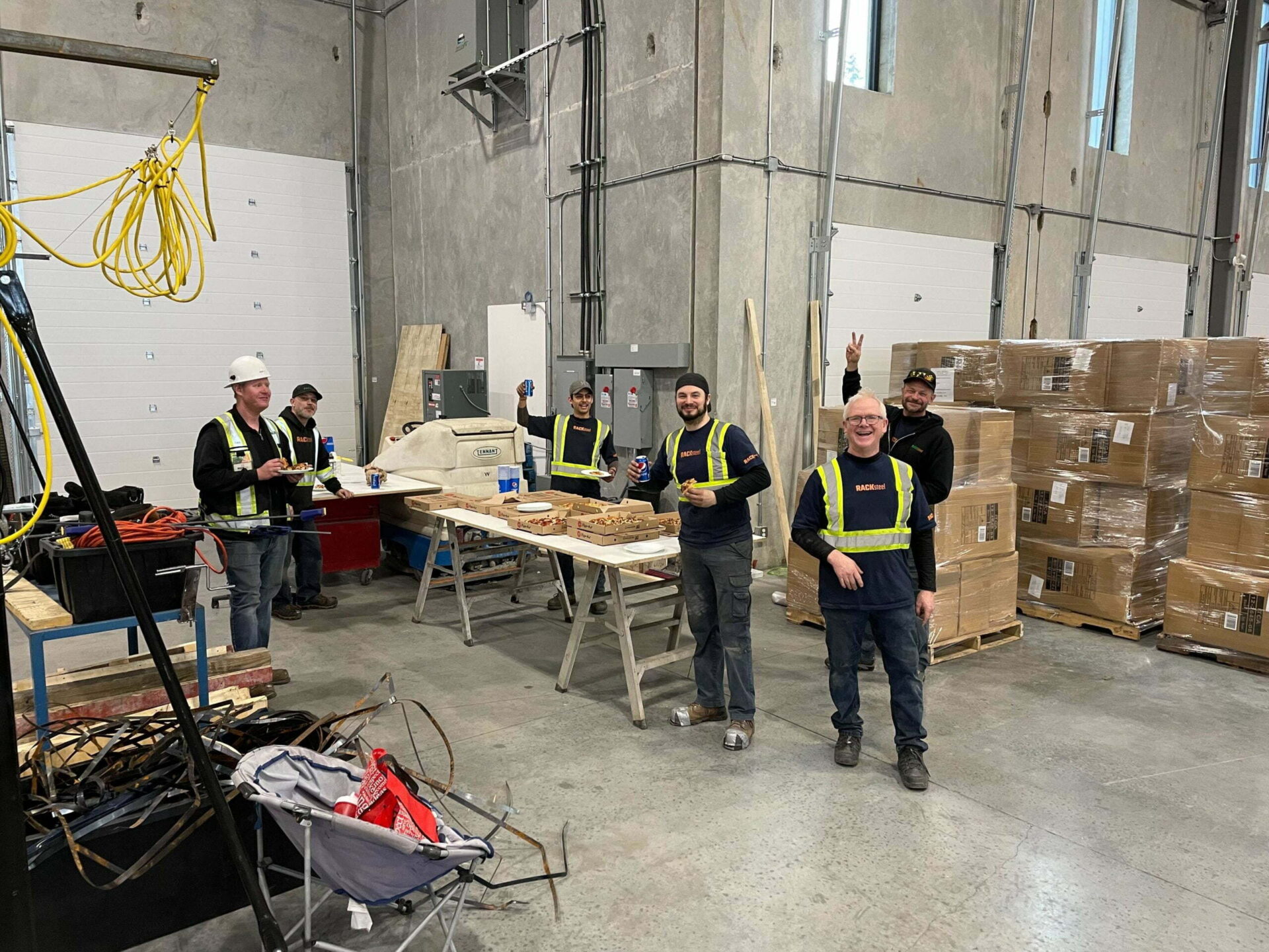 Installations - RACKsteel Material Handling