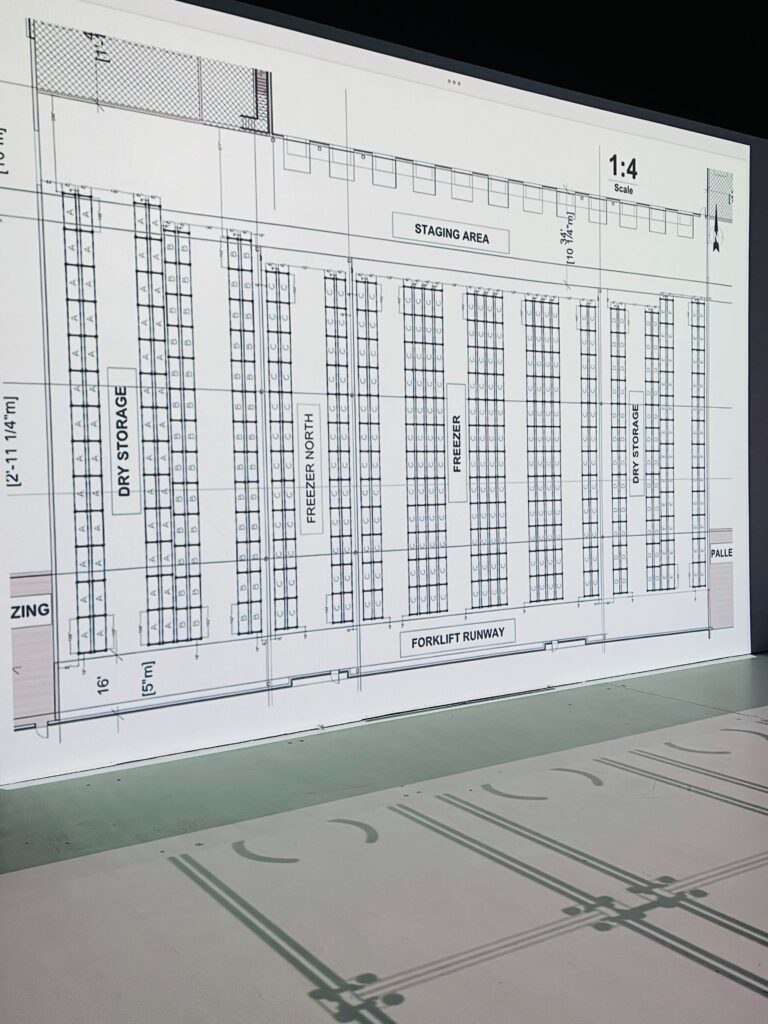 How do you determine an optimal racking layout in a new commercial ...