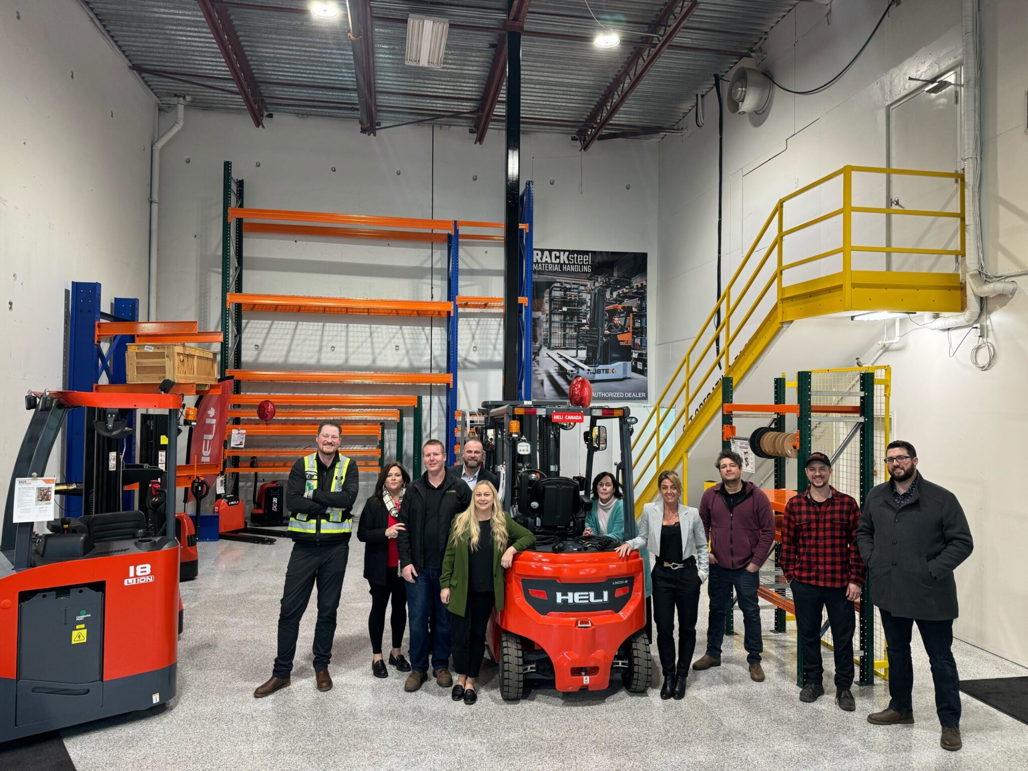 Hubtex Multidirectional Sideloaders and Lift Trucks- RACKsteel