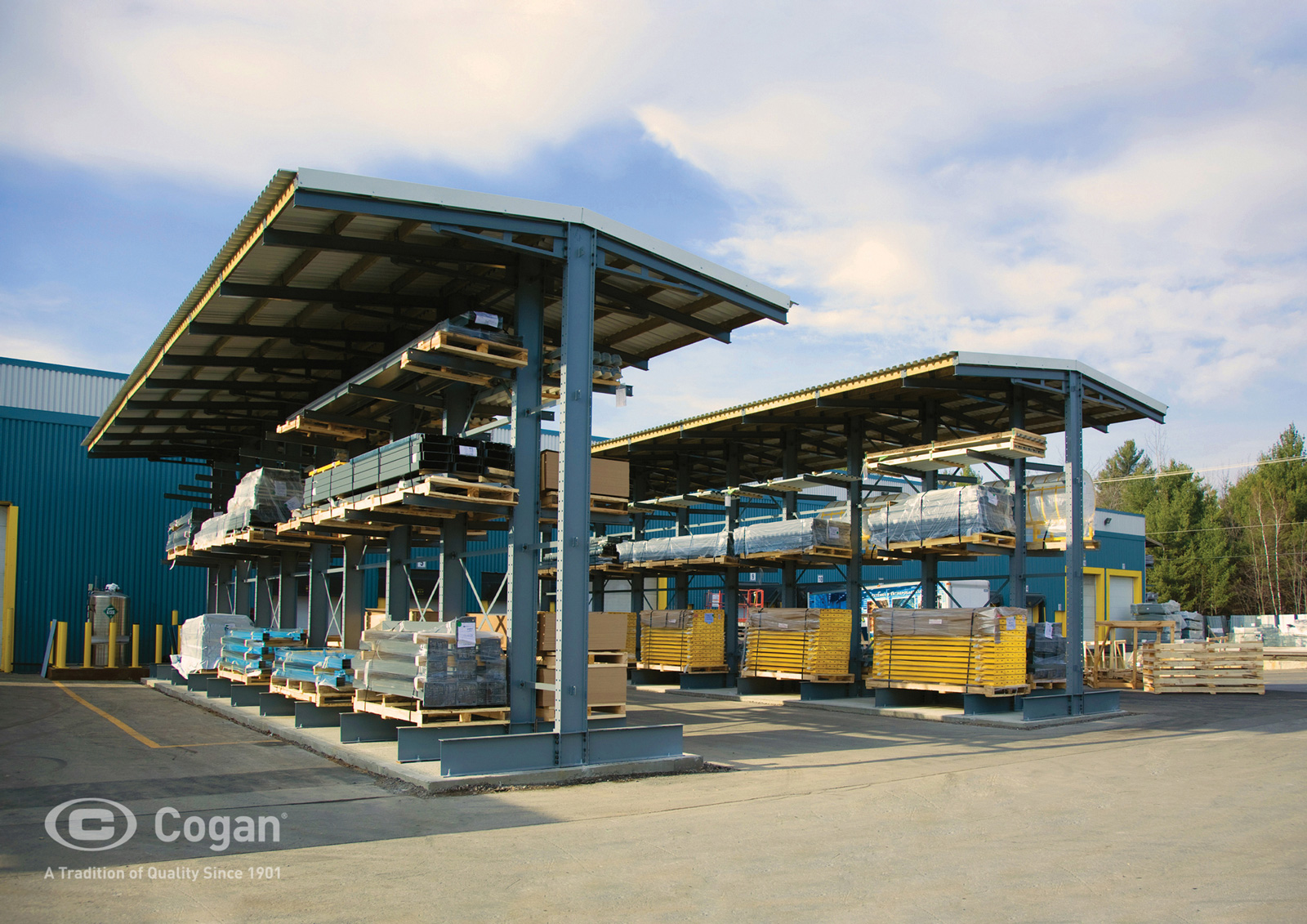Structural Cantilever Racking - RACKsteel Storage Systems Ltd